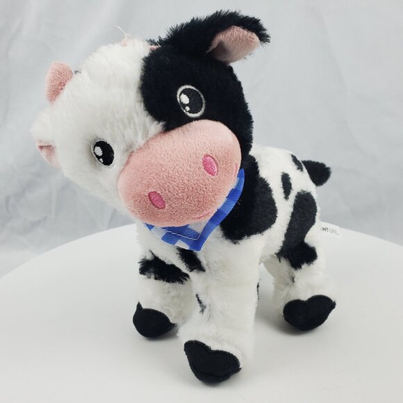 Dog | Vibrant Life Plush Cow Dog Toy Chew Level 3 Recycle Stuffing ...
